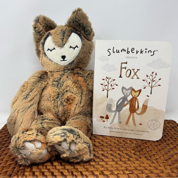 Slumberkins | Toys | Slumberkins Woodland Fox Kin Plush Lovey Gradient ...